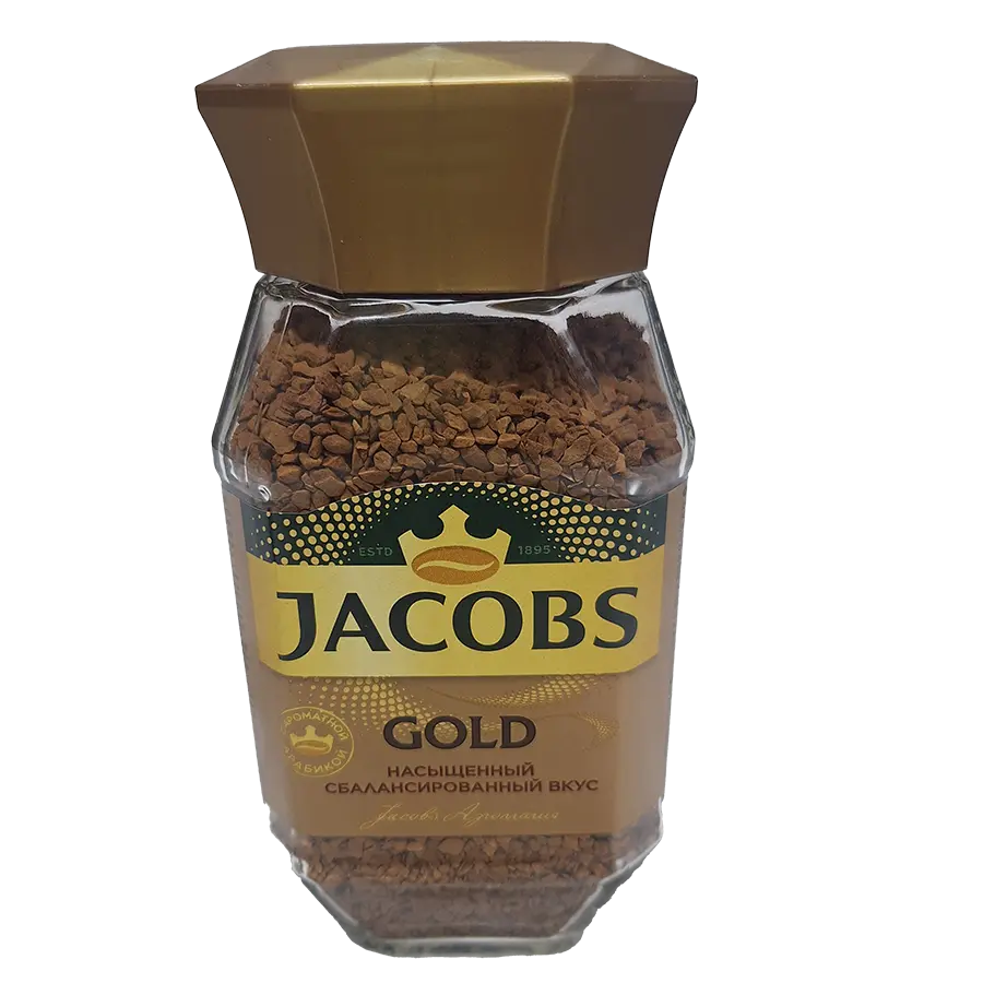 قهوه جاکوبز گلد 200 گرمی | قیمت قهوه فوری jacobs gold | بازرگانی لامعی